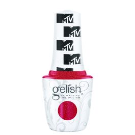 Gelish Soak-Off Gel Polish Total Request Red, 15 mL. RED SHIMMER